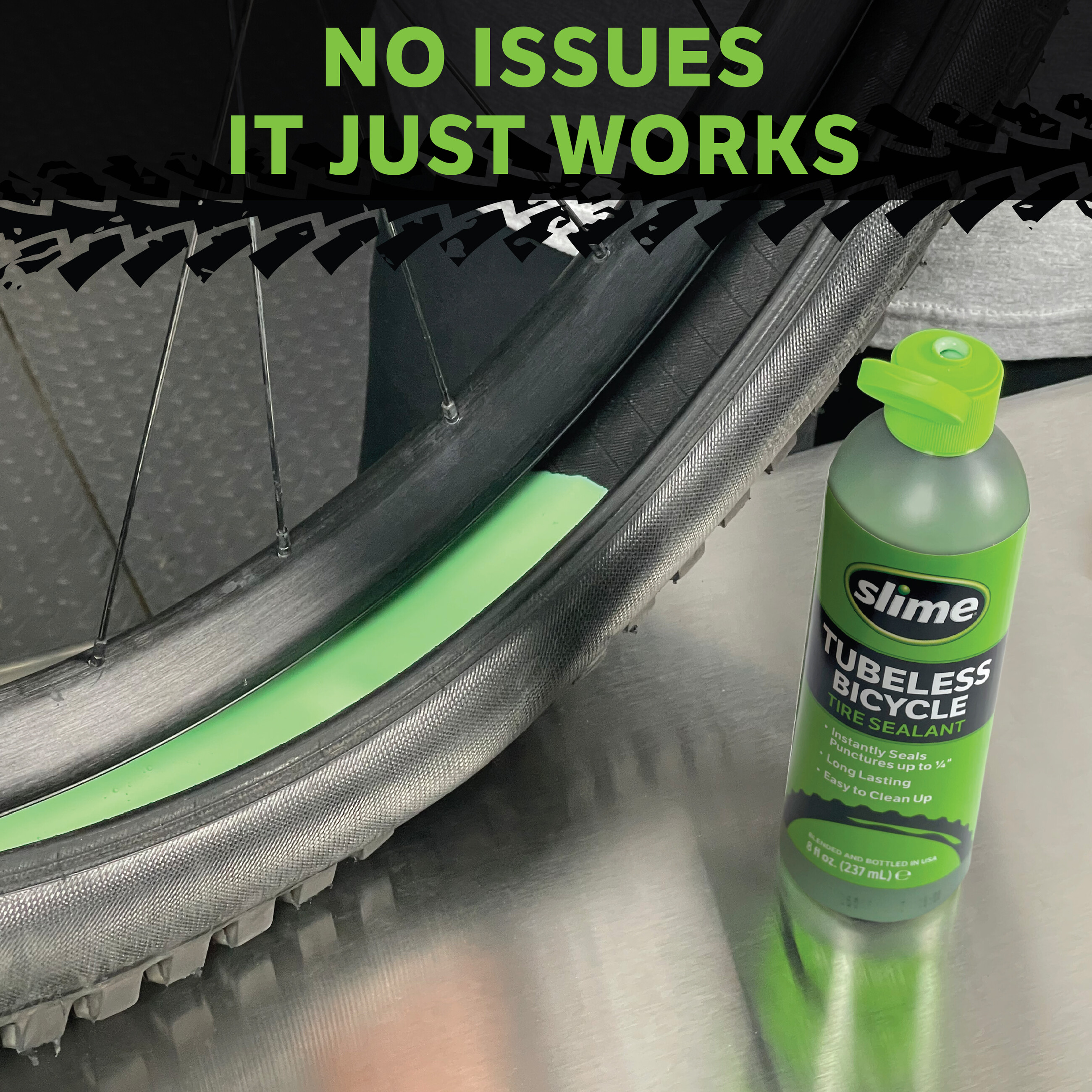 SLIME INTRODUCES NEW TUBELESS BICYCLE TIRE SEALANT - Mountain Bike ...