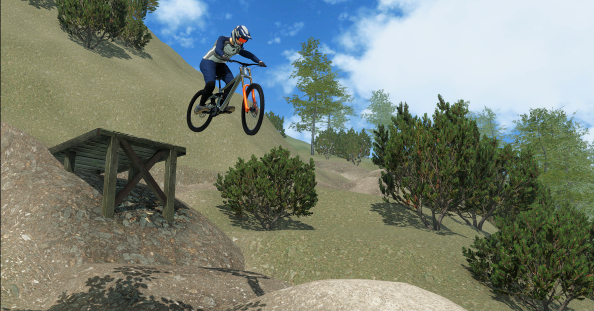 New DH video Game - Downhill Pro Racer - The Hub - Mountain Biking ...